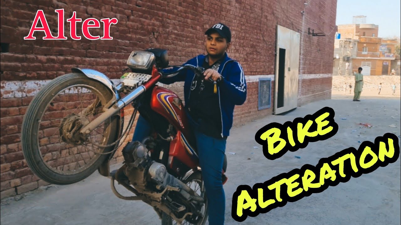 How to do Bike Alterations! - YouTube