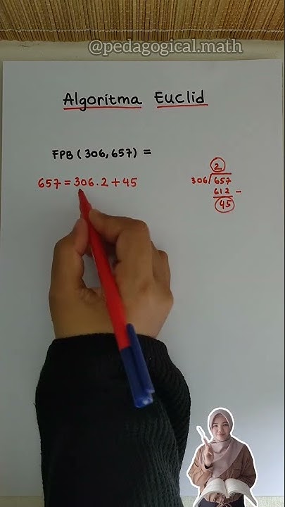 Cara Mudah Menyelesaikan Algoritma Euclid - YouTube