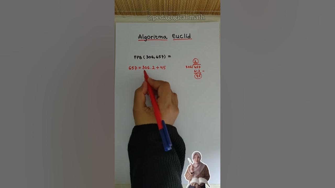 Cara Mudah Menyelesaikan Algoritma Euclid - YouTube