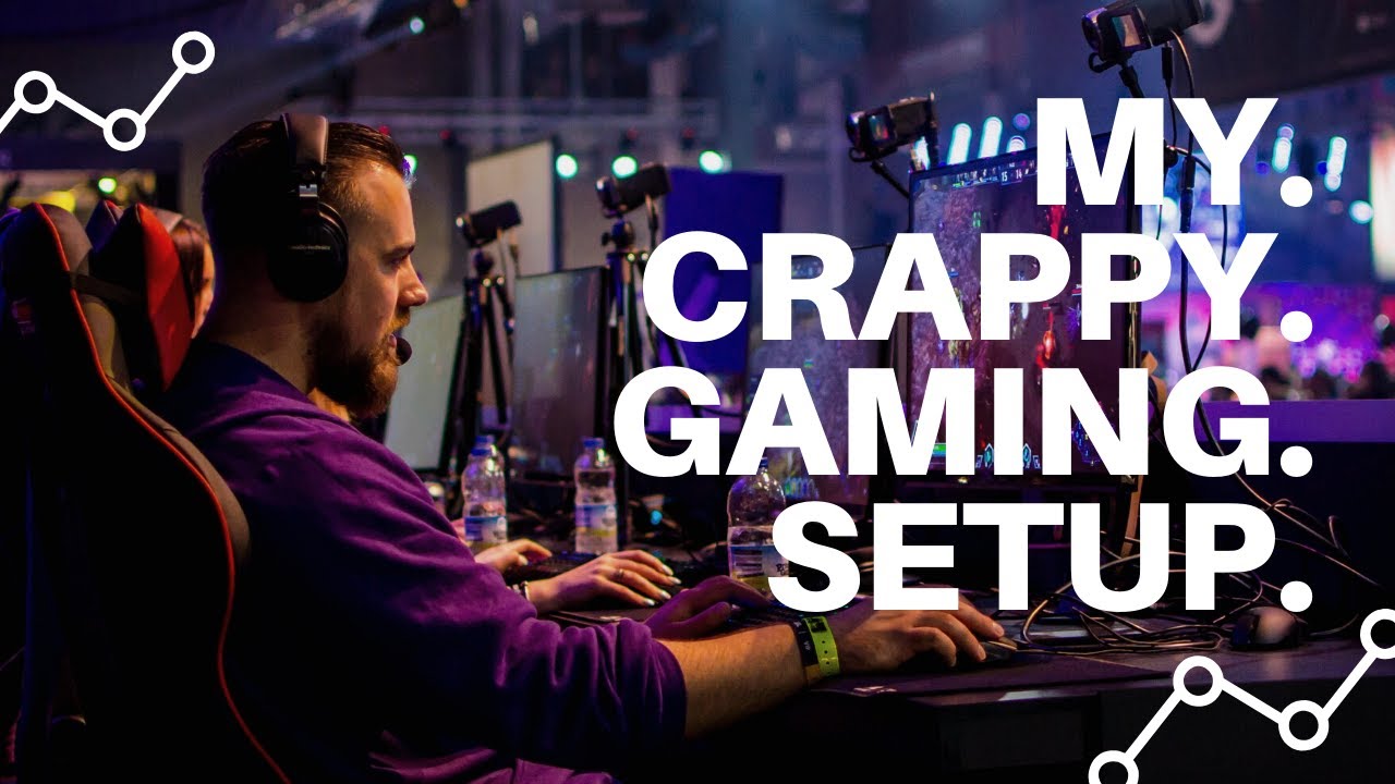 That's got to be the worst gaming setup Iv'e ever seen. So it would ...