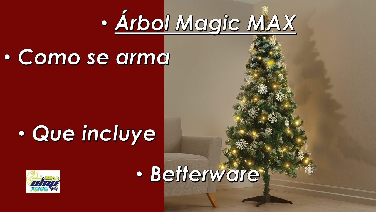 Árbol Magic Max de betterware. Como armarlo y que incluye. #betterware #arbolesdenavidad - YouTube