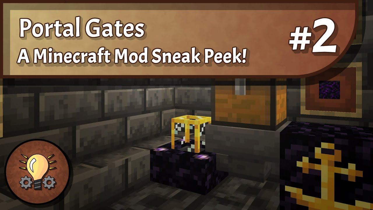Portal Gates: Anchor and item teleporter - YouTube