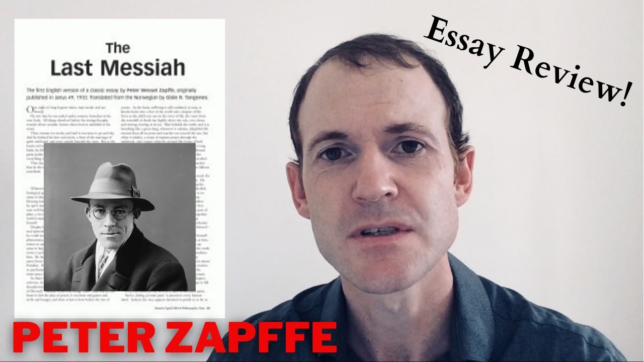 The Last Messiah by Peter Zapffe—ESSAY REVIEW - YouTube