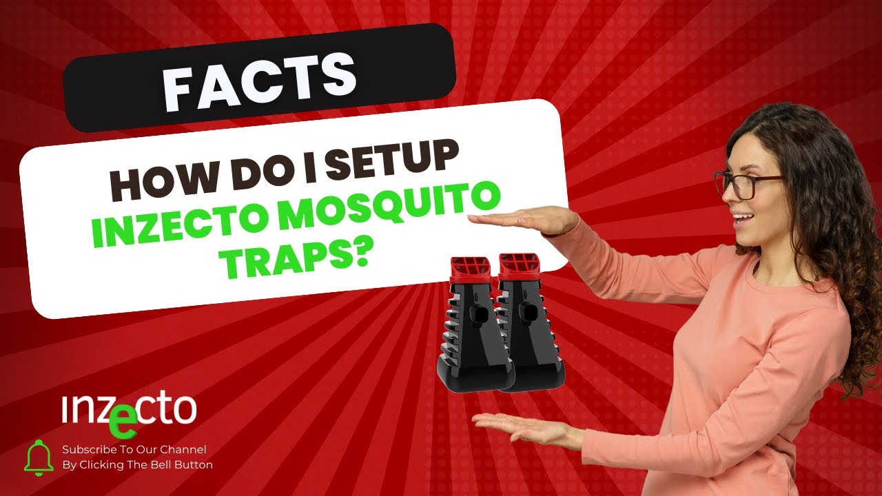 How do I set up the INZECTO mosquito trap? - YouTube
