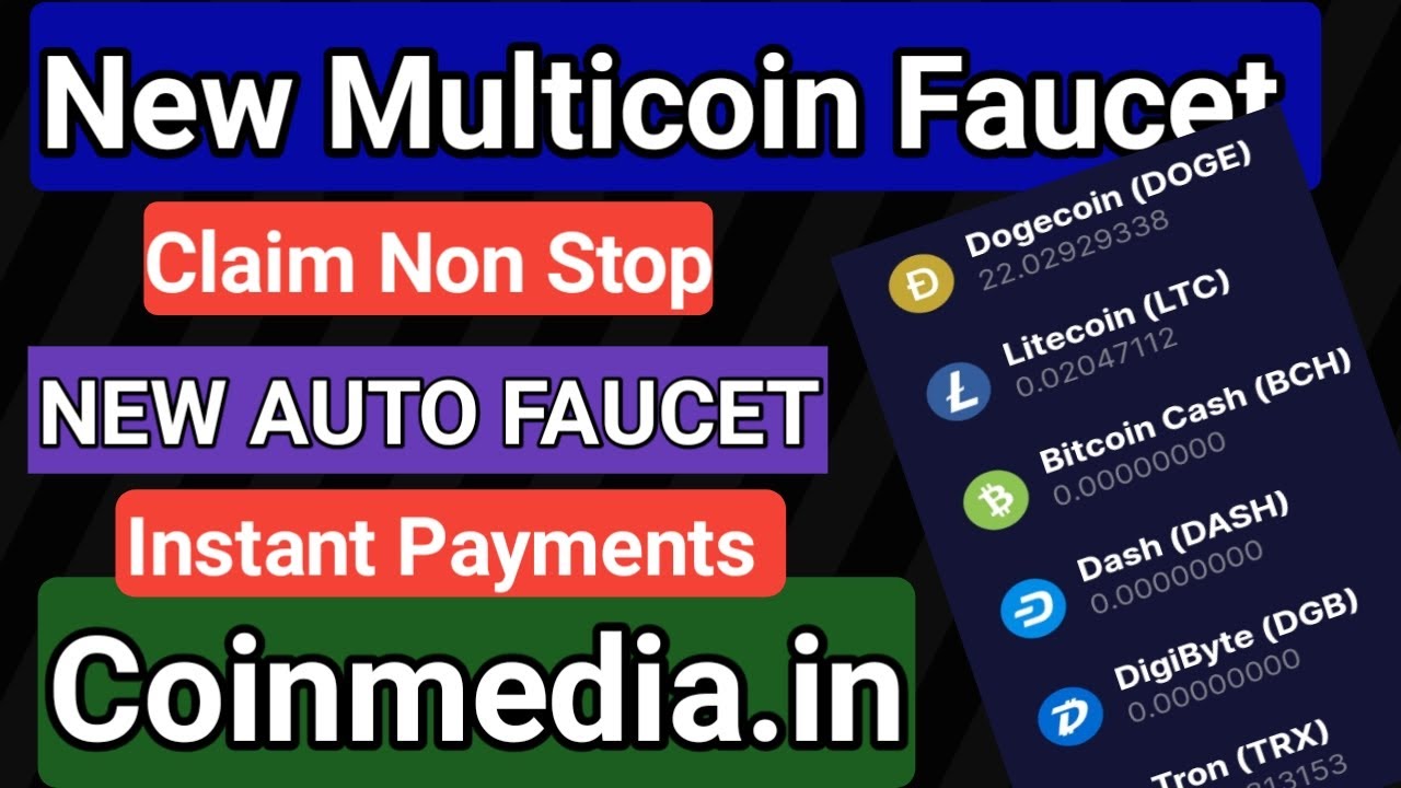 NEW Multicoin Faucet Site - Claim Unlimited No Limits🤑FREE Crypto ...