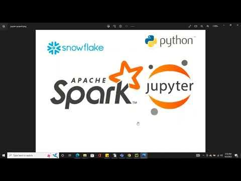 Part 1: Learn Pyspark with Jupyter Notebook and Snowflake Datawarehouse - YouTube