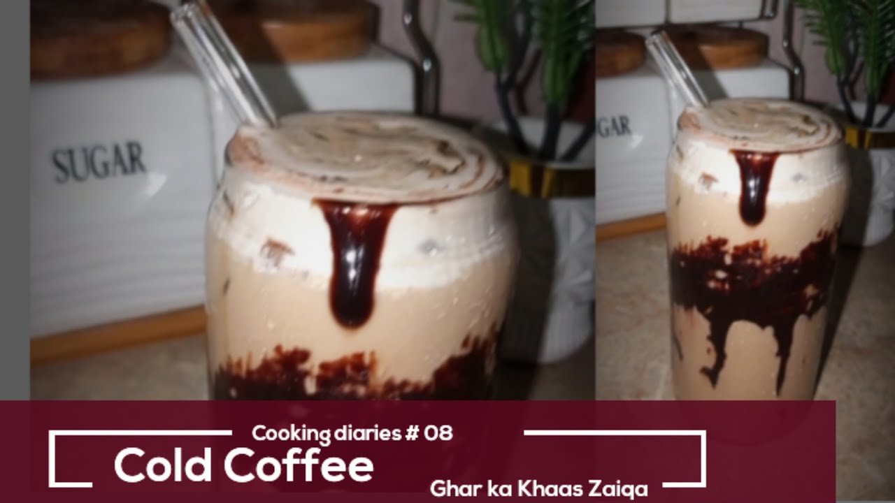 COLD COFFEE | @Ghar-ka-khaas-zaiqa Cooking diaries 08 - YouTube