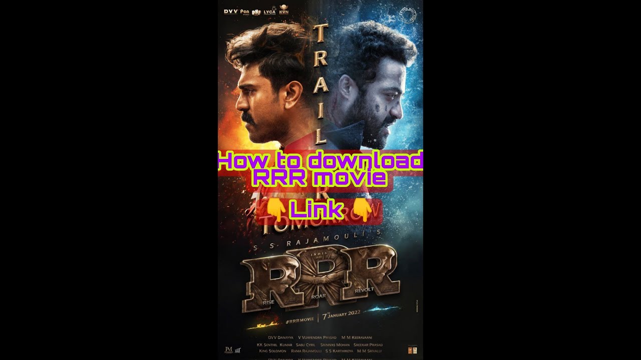 how to download RRR movie👇 link 👇 rrr movie kaise download kare | RRR ...