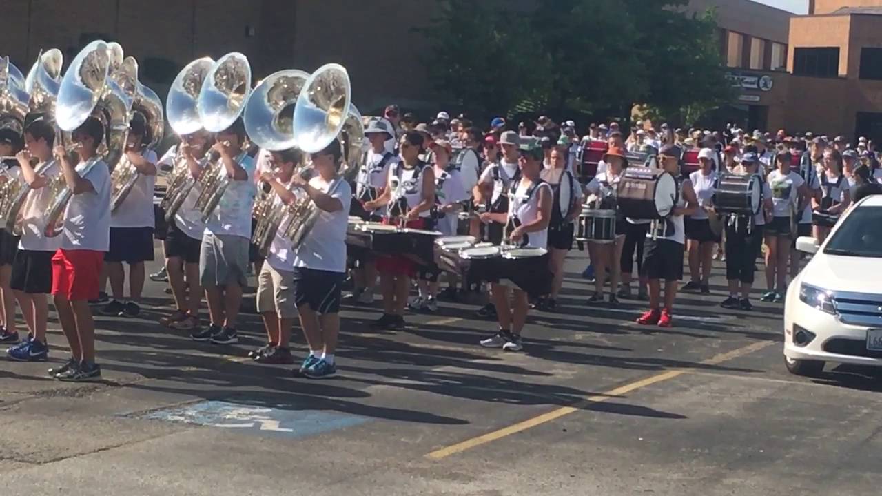 Lincoln Way High School Marching Band 2016 - YouTube