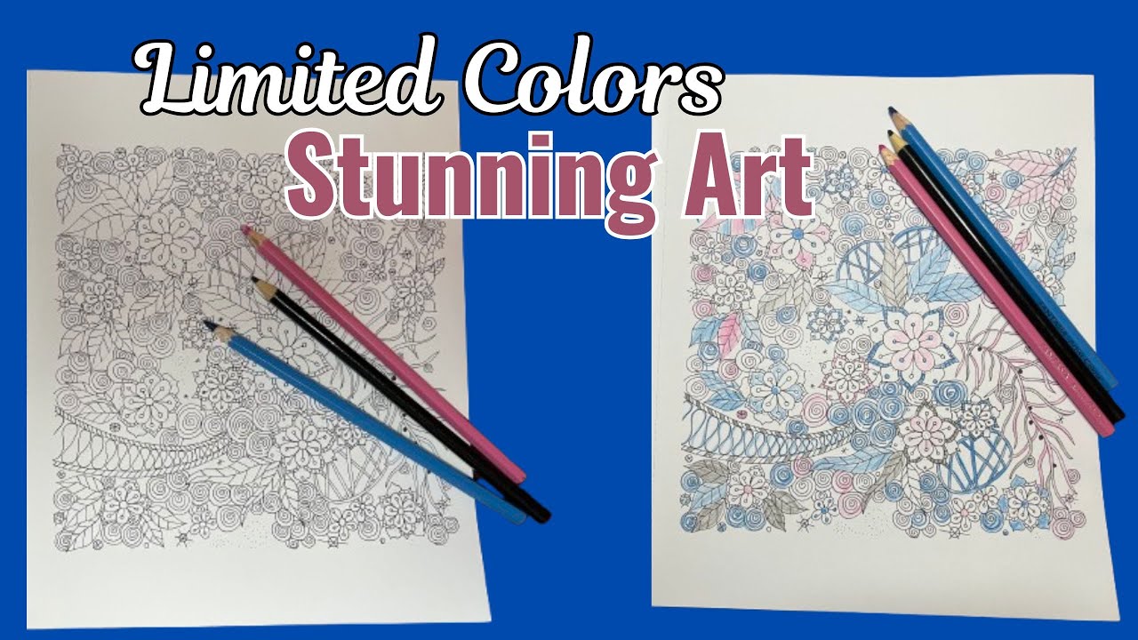 Can You Create Art with JUST 3 Markers? #3markerchallenge2025 - YouTube