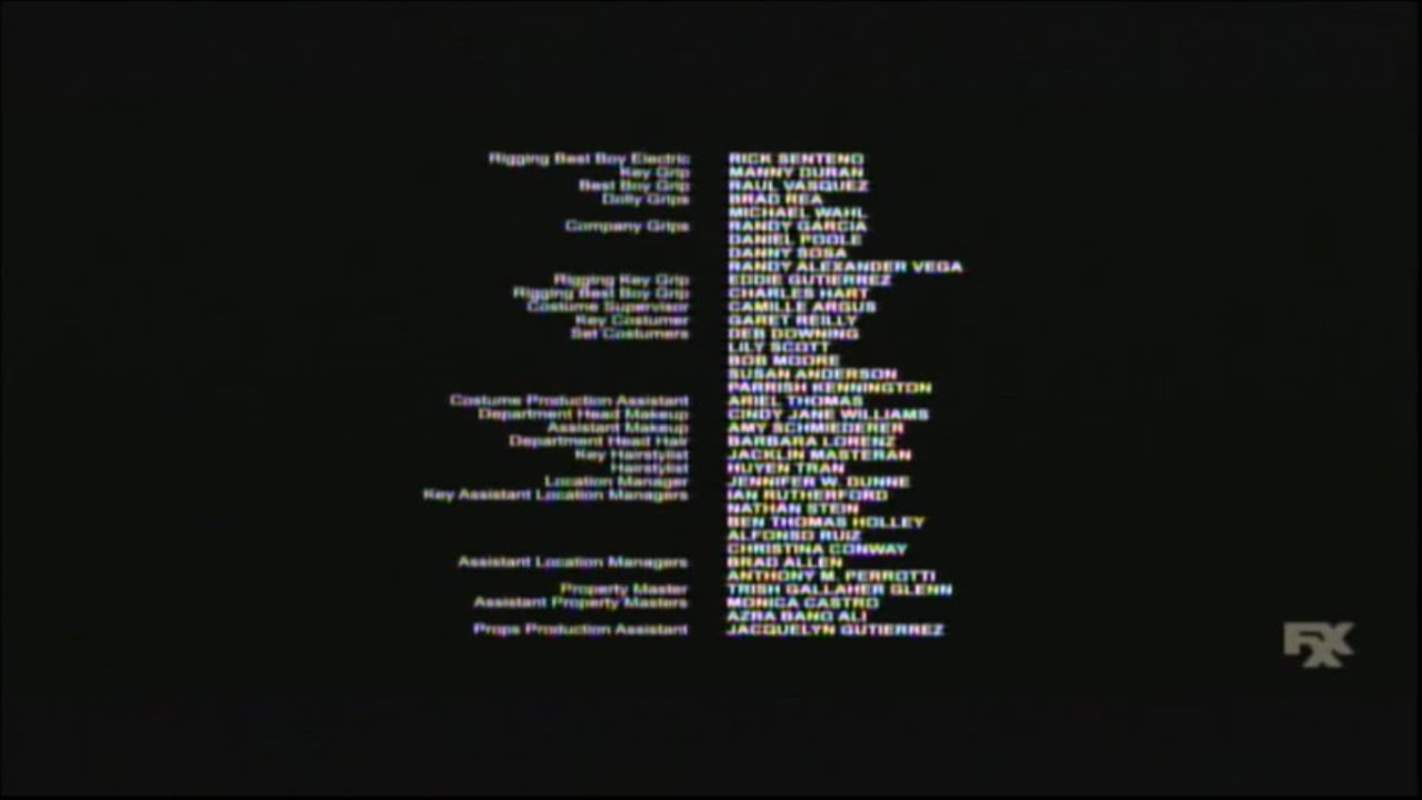 Lucy In The Sky (2019) End Credits (FXX 2024) - YouTube