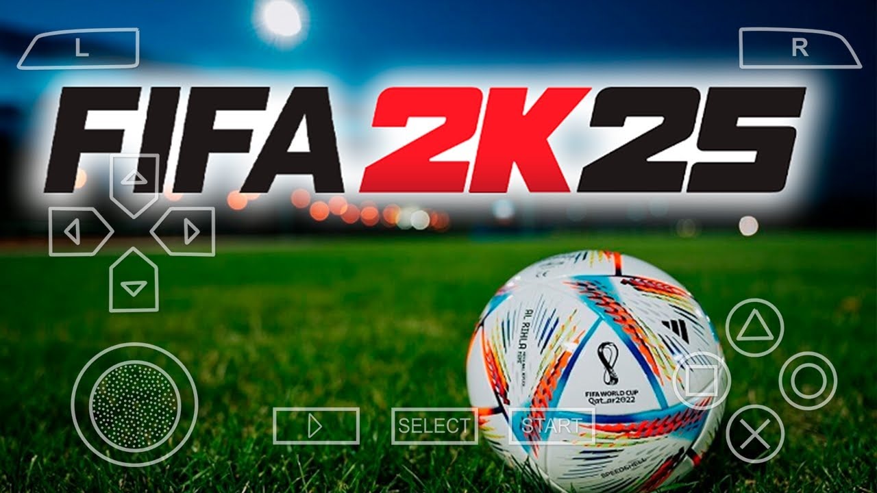 FIFA 2K25 MOBILE (PPSSPP) CÂMERA PS4 GAMEPLAY | MOD EA FC 2024 OFFLINE ...