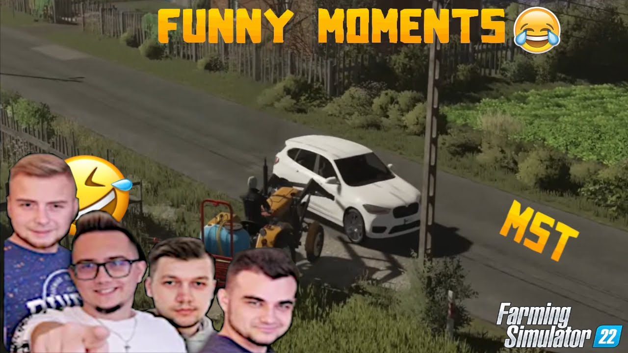 😂 Funny Moments😂 Farming Simulator 22 | MafiaSolec Bronczek Mradamo15 ...