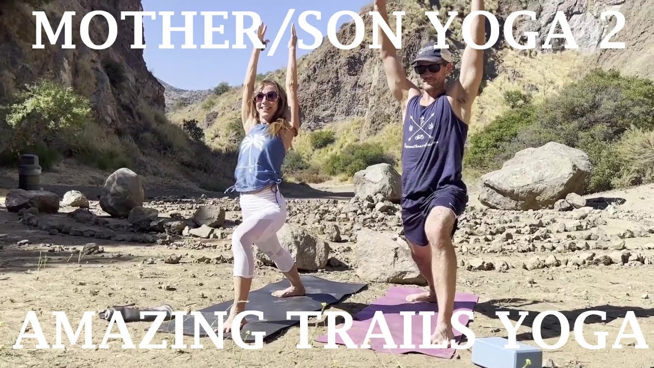 Mother Son Yoga 2 Youtube
