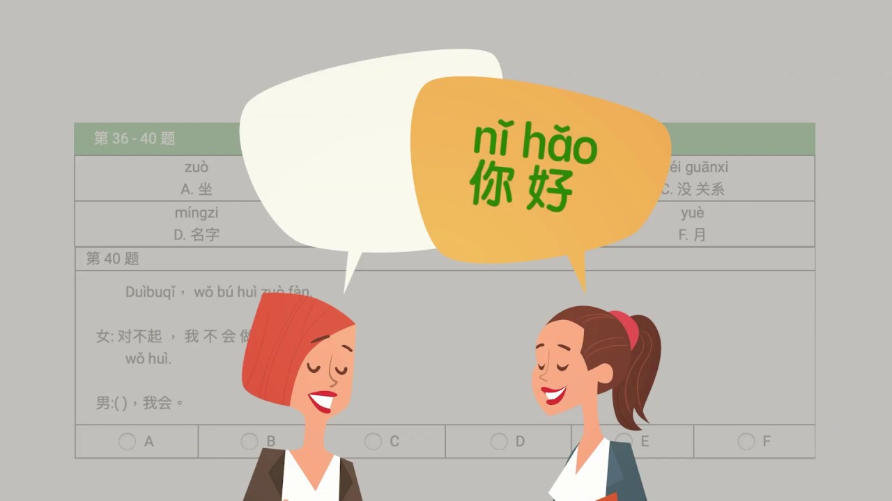 HSK Test Guide HSK 1 Reading Questions, Answers plus Test Tips - Learn ...