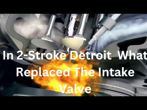 Where is Intake Valve on 2-Stroke Detroit Diesel ? - YouTube