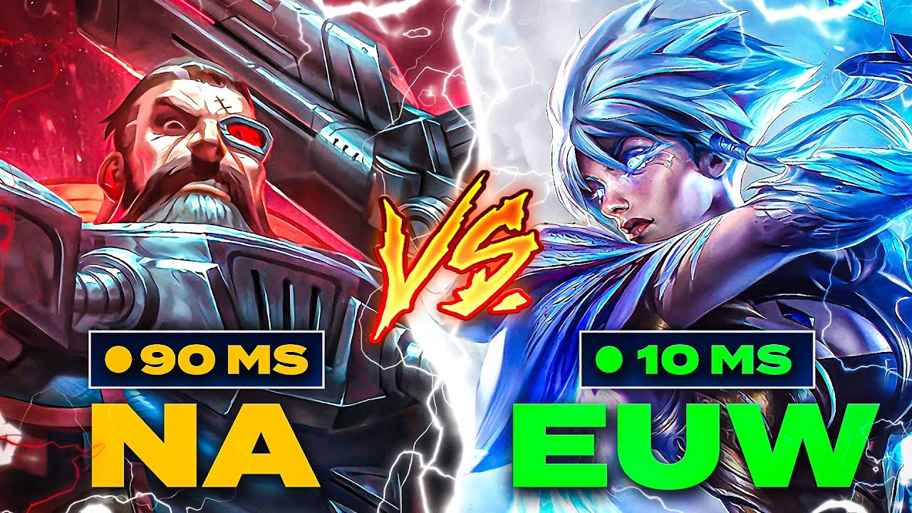 Facing Off Against A PURE Skill Matchup... BUT I Play On 90 Ping ...