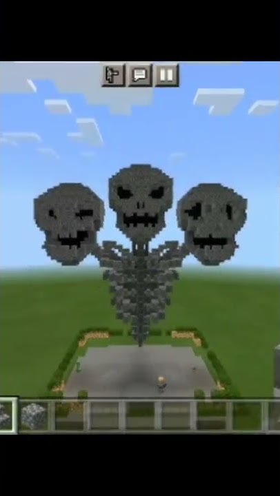 Real Wither Skeleton Statue Ll Minecraft Ll Smart Gamer Ll Youtube