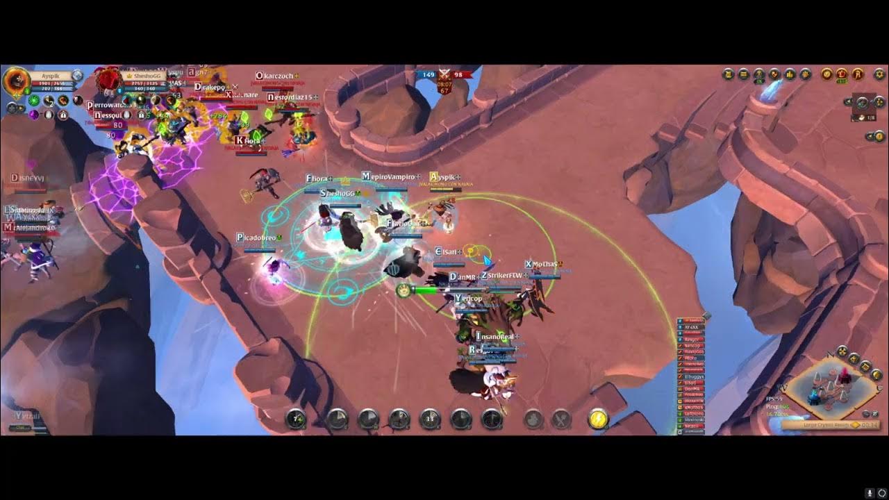 Scrim parte 7 - Gremio Monos con Navaja - Albion Online - YouTube