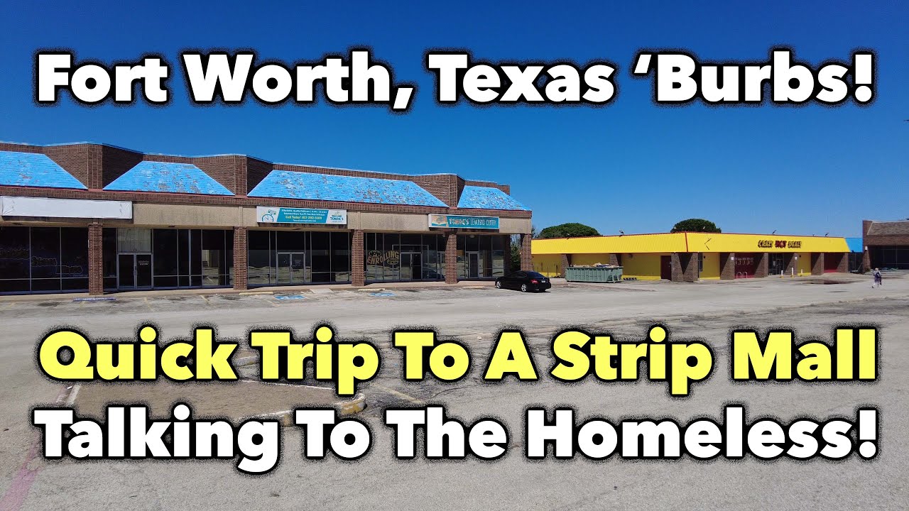 Fort Worth, Texas Strip Mall: LIFE IN THE HOOD! - YouTube