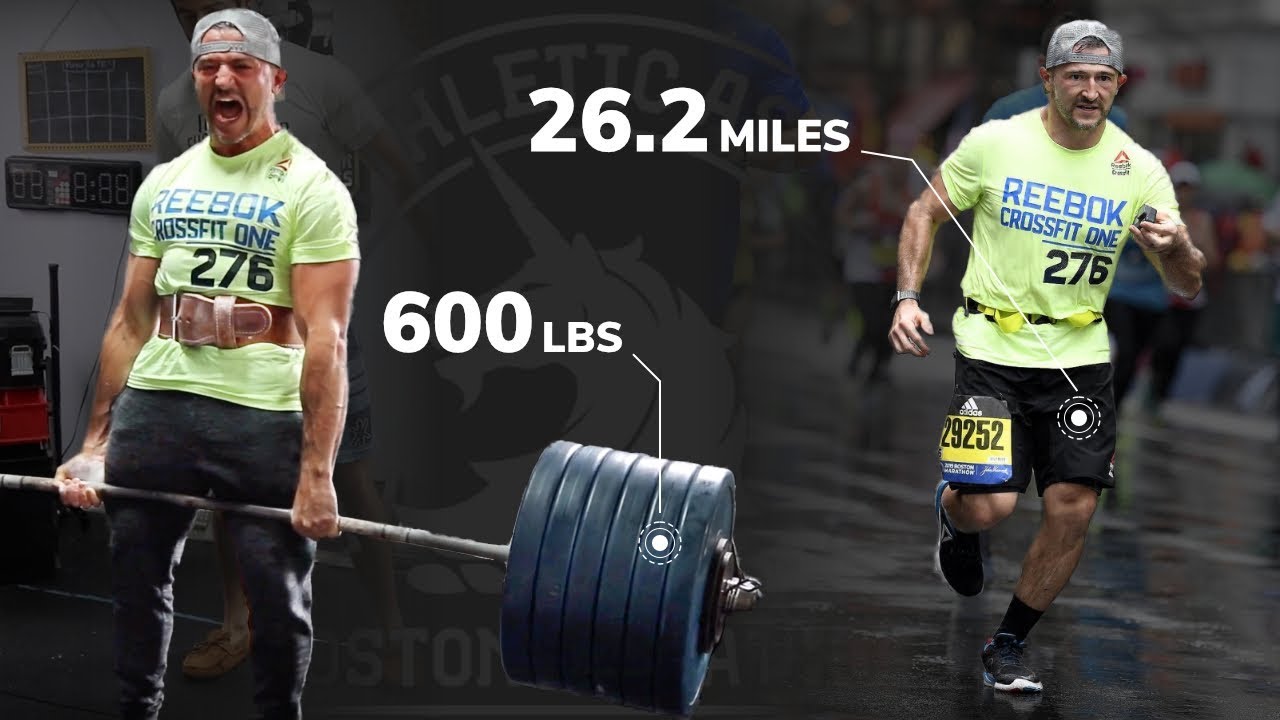 600lbs Deadlift Before Doing Boston Marathon | Austin Malleolo - YouTube