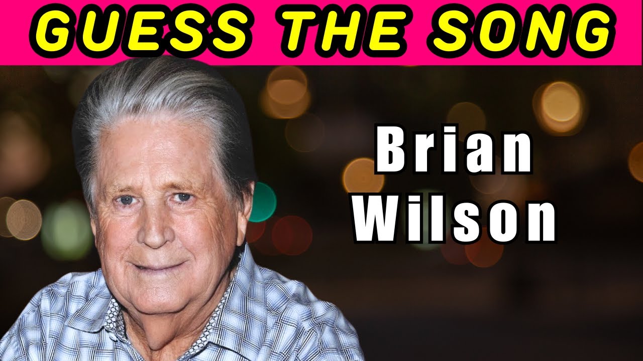 Can You Guess These Brian Wilson Best Songs? - YouTube