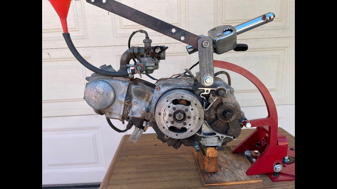 Lot 212, ATC70 Engine Running - YouTube