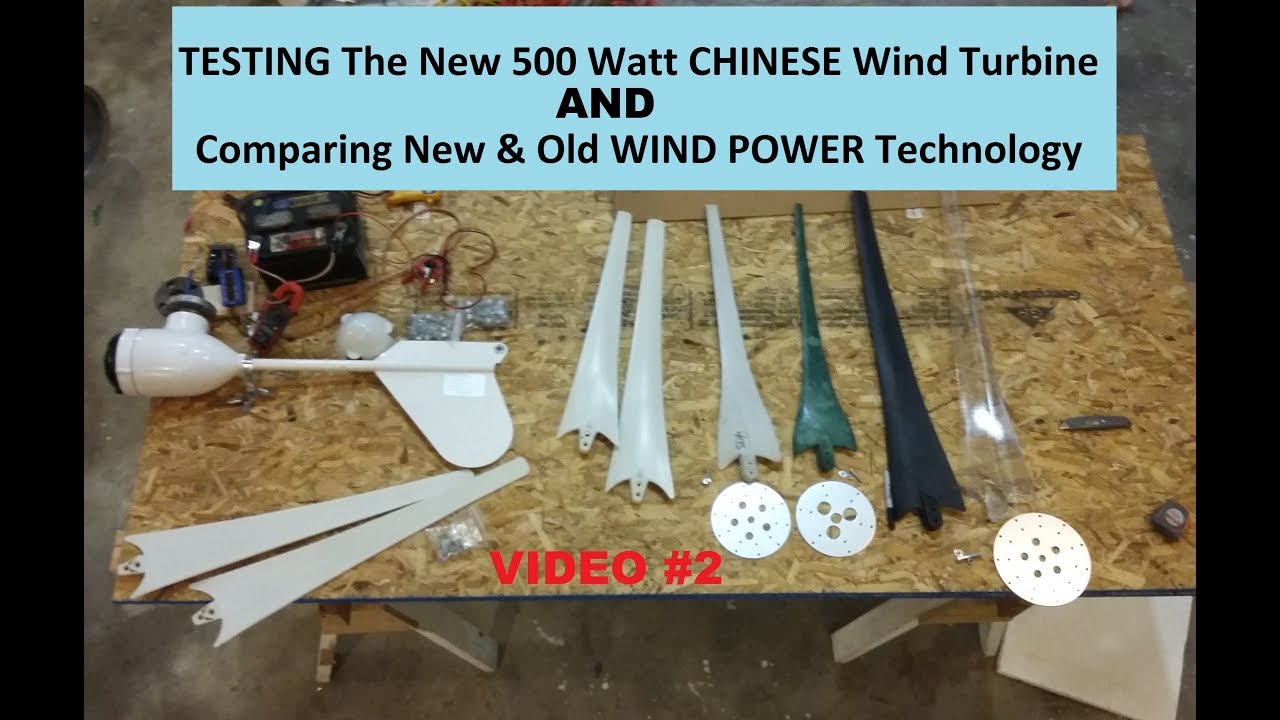 Nice 500 Watt Chinese Wind Turbine, how to Test, Wind Turbine Lesson 2 ...