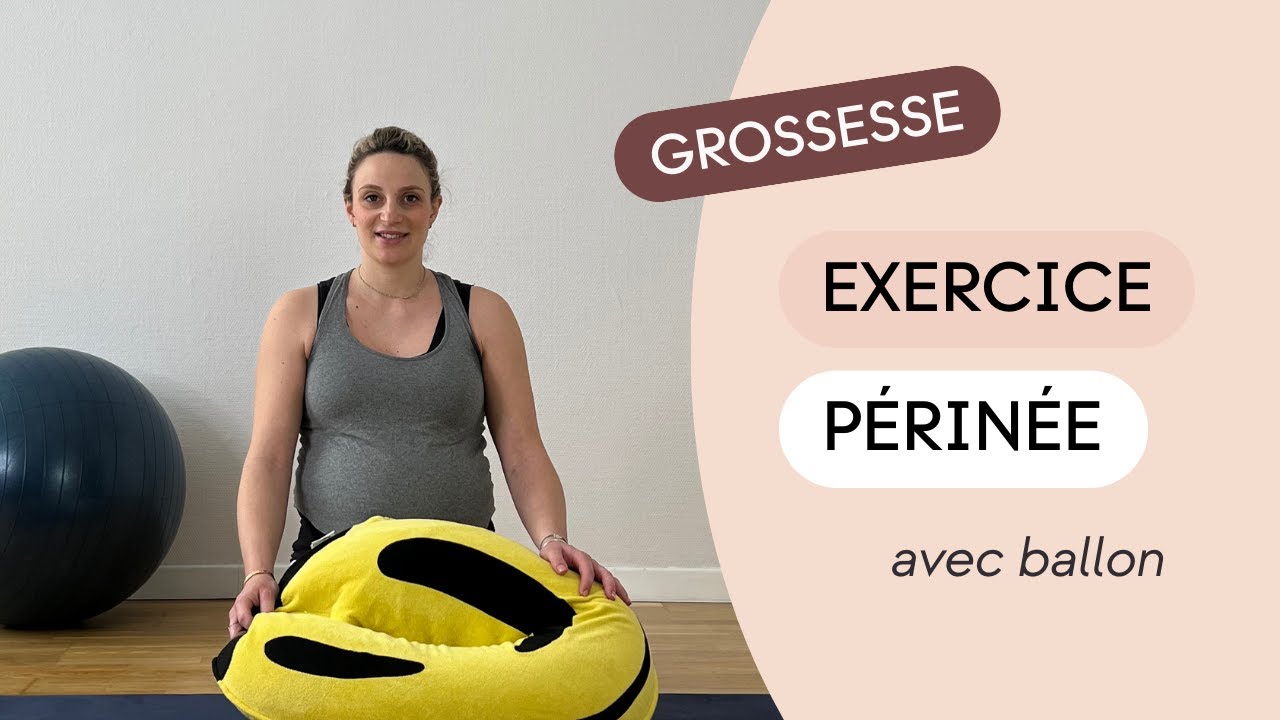 EXERCICE PÉRINÉE GROSSESSE : soulager rapidement les douleurs - YouTube
