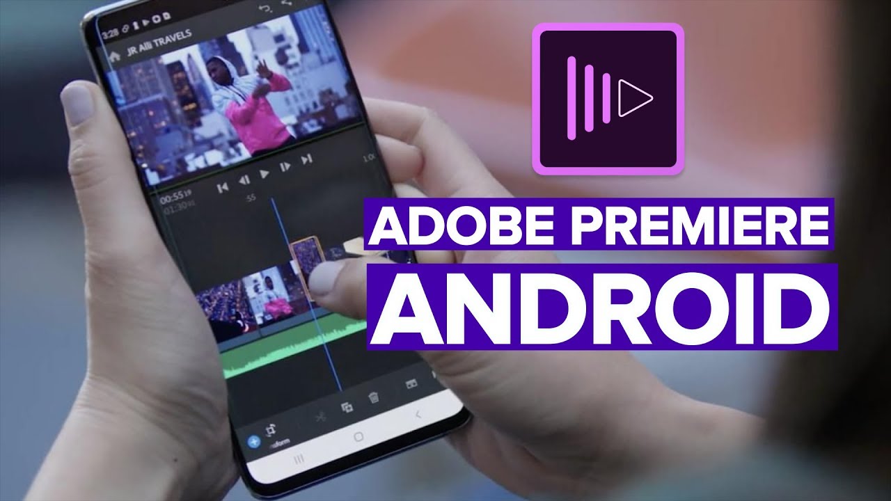 Como usar a versão do "Adobe Premiere" no Celular Android - YouTube
