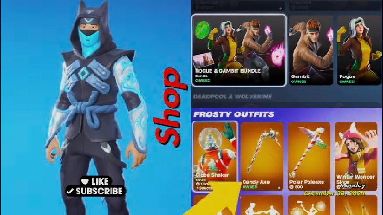 *NEW* Candy Axe, Caspian Bundle, Rogue Bundle - Fortnite Shop Update ...