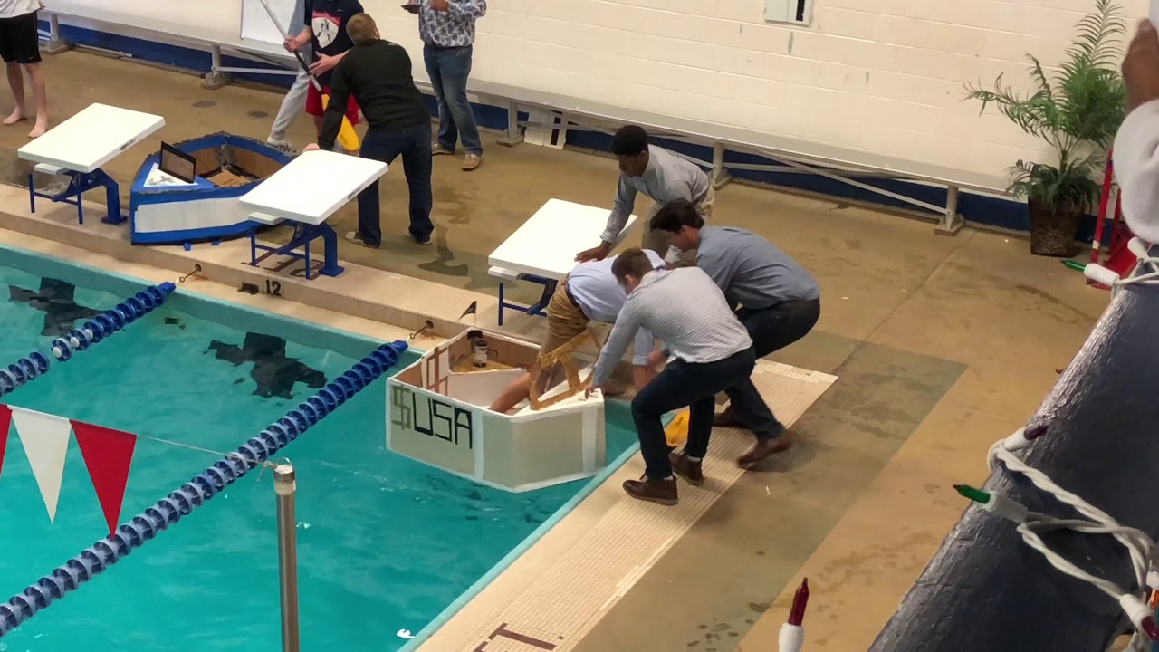 Oakland High School AP Physics Boat Race - 12/13/17 - YouTube