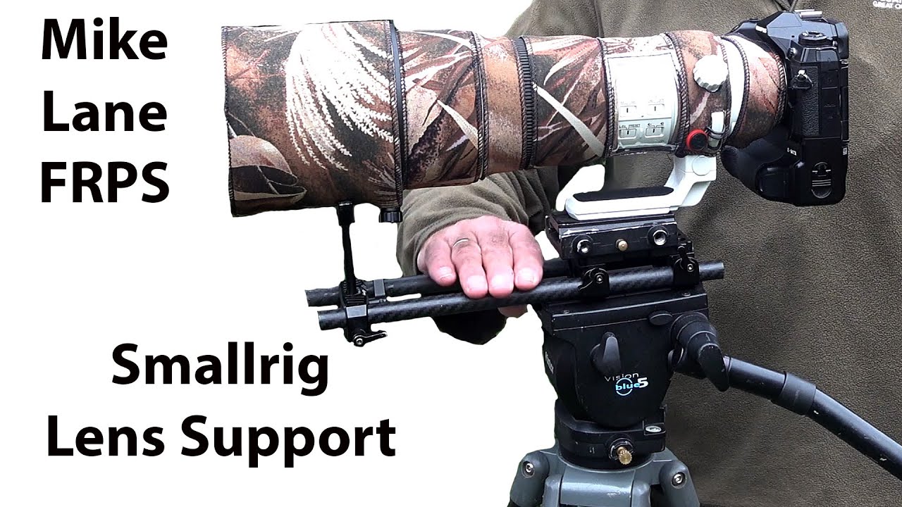 Smallrig Lens support to reduce vibration for video footage. - YouTube