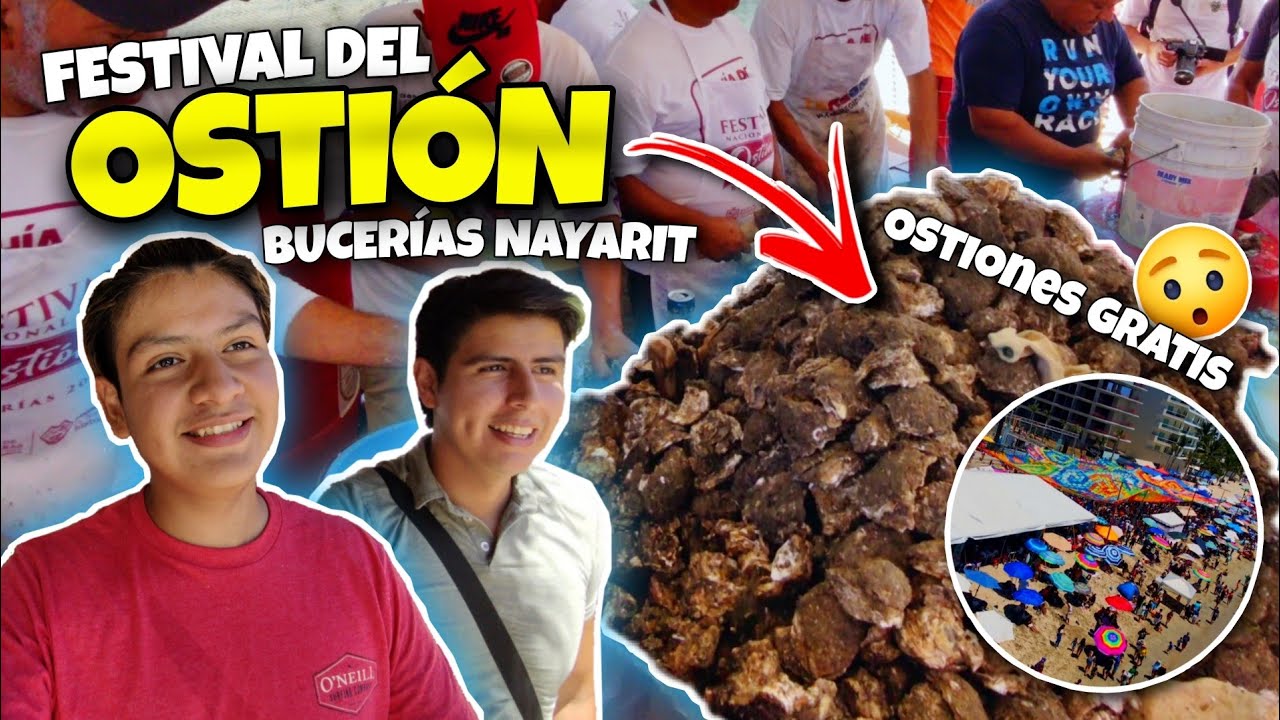 FESTIVAL NACIONAL DEL OSTION 🦪 *Ostiones gratis*😱🤠 // Mario y Paul ...