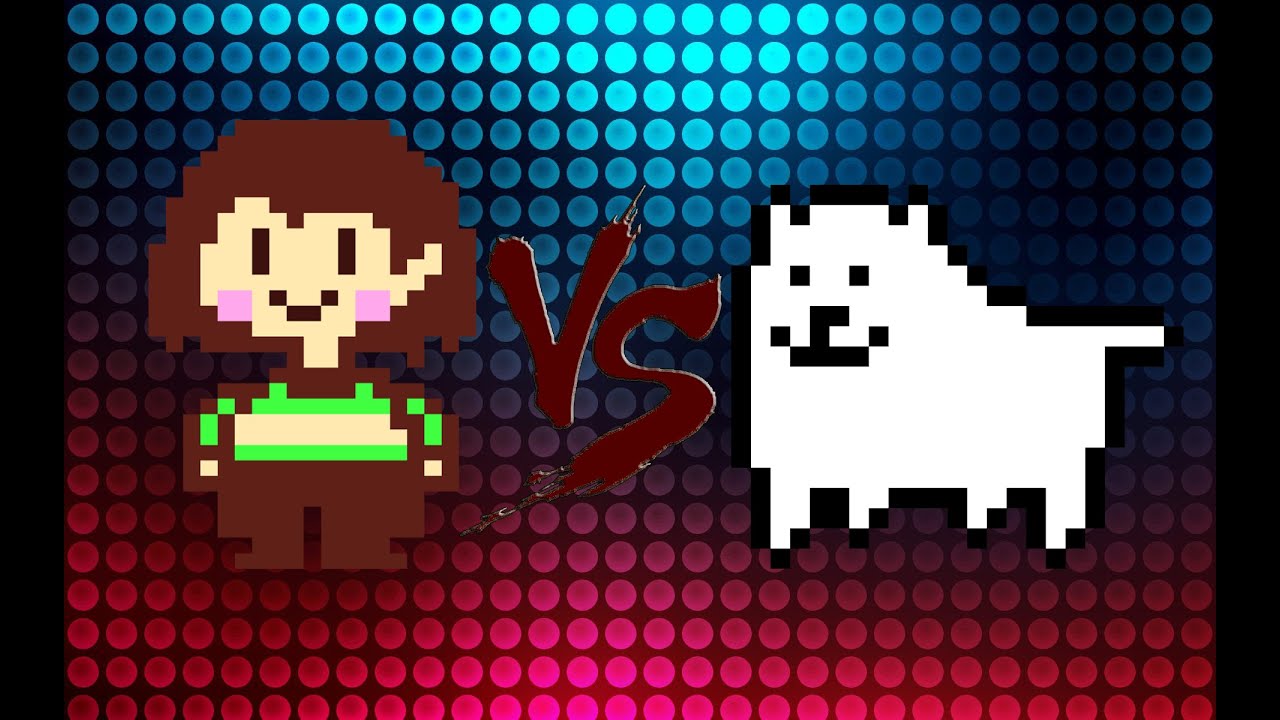 Undertale Battle! - Chara VS Dog (Fan-Game) - YouTube