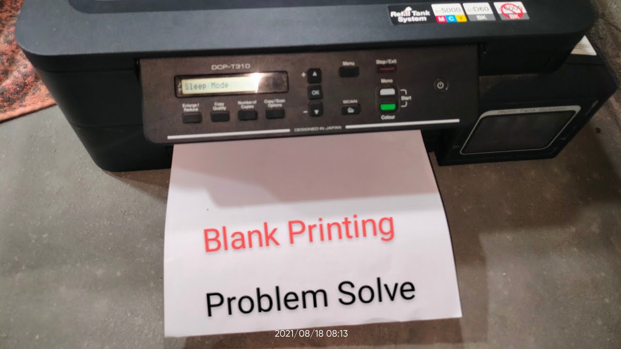 Brother DCP T310 Blank Printing Problem Solve YouTube brother-dcp-t310-blank-printing-problem-solve-youtube
