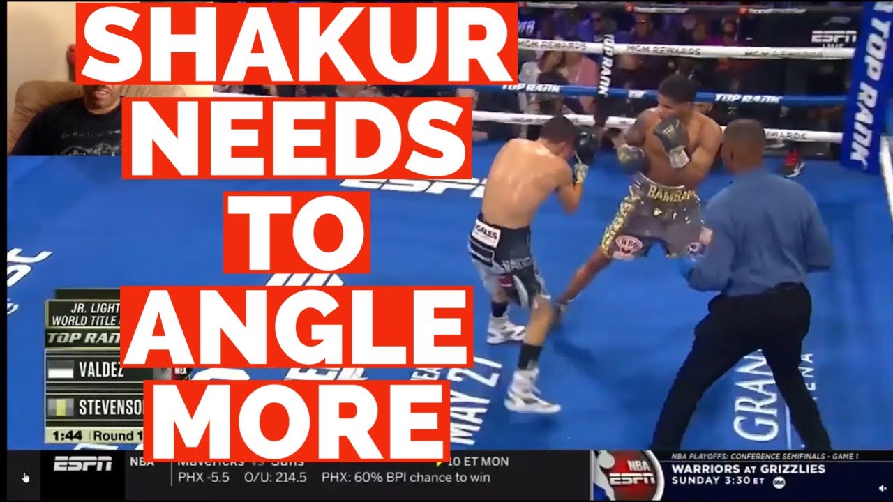 Shakur Stevenson Needs To Use Angles More | 2X Heavyweight Champion of ...