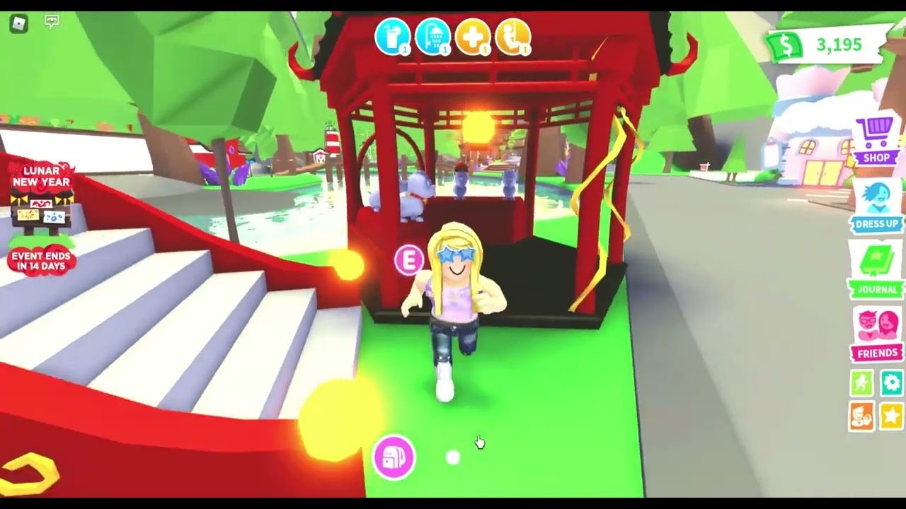 ITS HERE! Can I Get The First Golden Tiger In The Adopt Me Lunar New ...