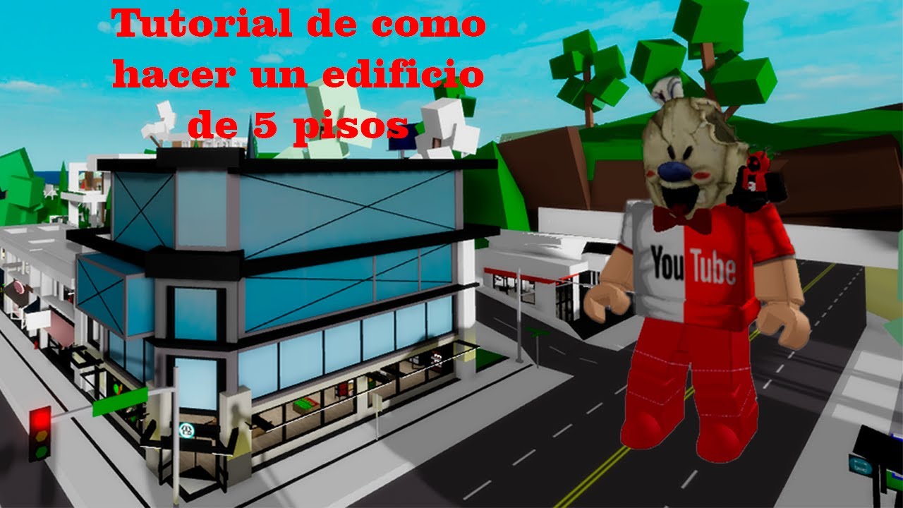 Tutorial de como hacer un edificio de 5 pisos en brookhaven - YouTube