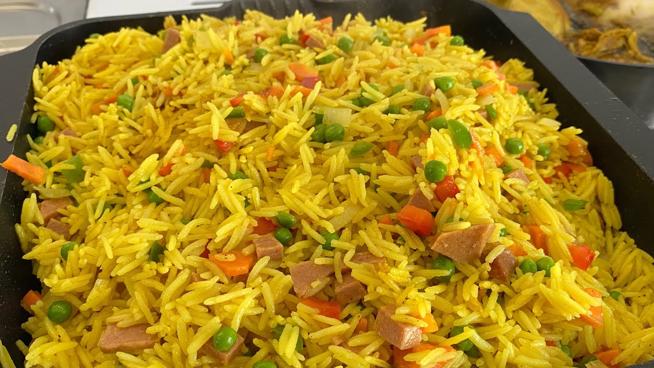 How I made The Most Delicious Party Fried Rice / Party Rice /Vegetable ...