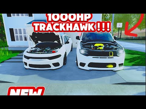 WE PICKED UP MY 1000HP TRACKHAWK FROM THE SHOP IN THIS ROBLOX HOOD GAME ...