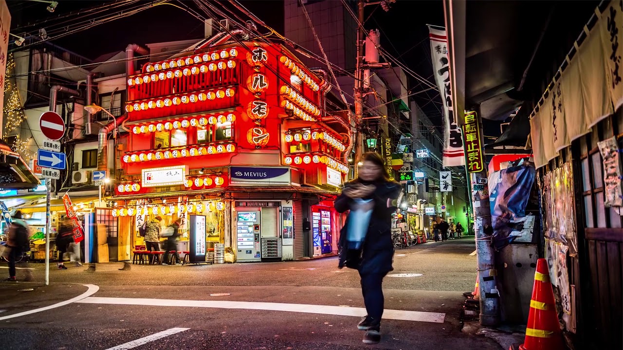 Osaka Cyberpunk Photo-Parallax - YouTube