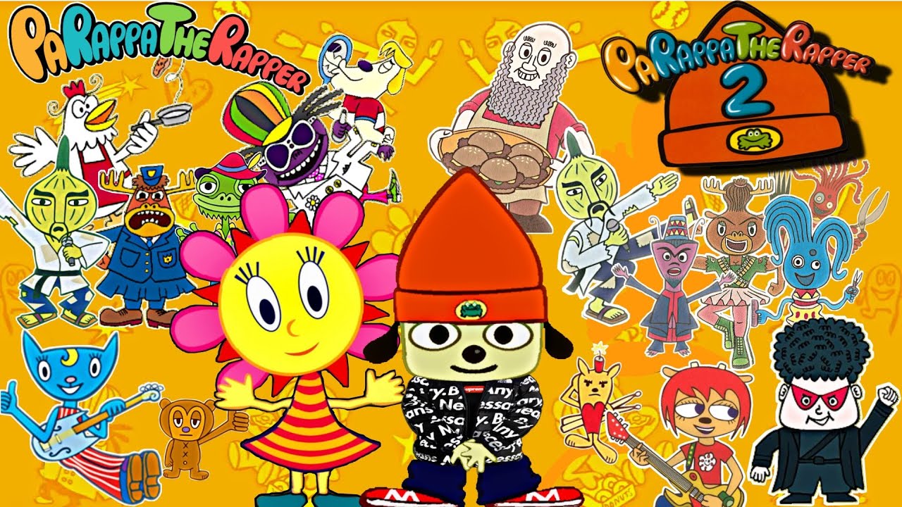 THE HIP-HOP HERO! | Parappa The Rapper 1 & 2 All Stages - YouTube