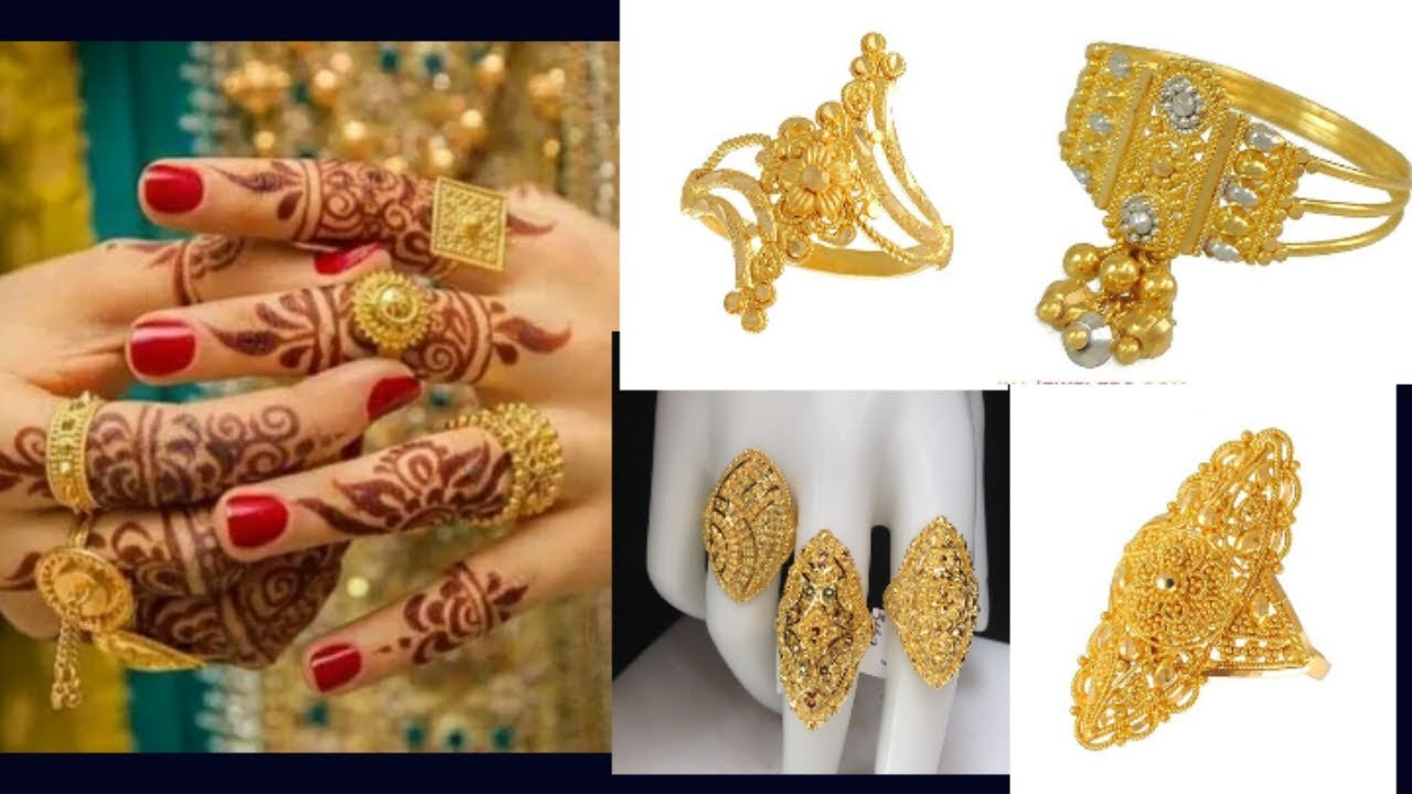 New gold engagement ring design for girl/without Stone simple light ...