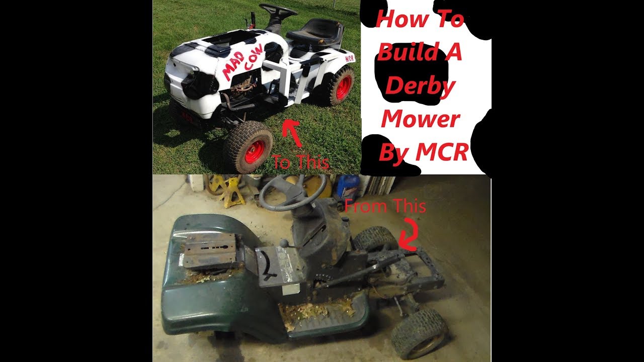 How To Build A Derby Mower - YouTube