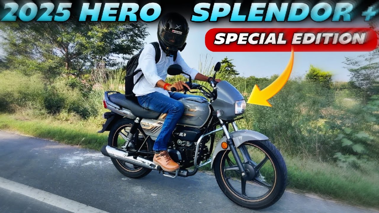2025 Hero Splendor Plus Special Edition | Splendor Plus Detailed Ride ...