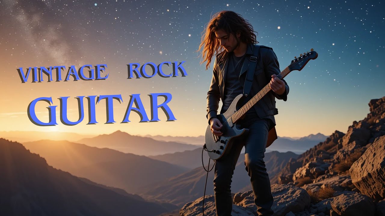 VINTAGE ROCK GUITAR -N°25 - YouTube
