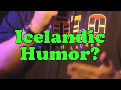 Icelandic Humor | Arnor Dadi | Stand up Comedy - YouTube