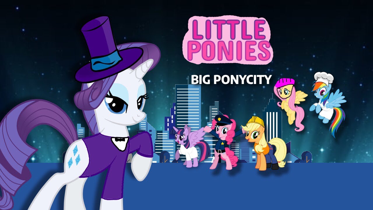 Little Ponies (My Little Pony/Bubble Guppies) - BIG PONYCITY! (Big ...