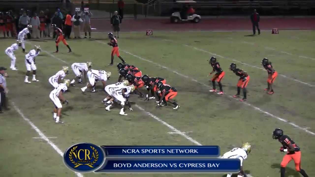 BOYD ANDERSON COBRAS VS CYPRESS BAY LIGHTNING (1ST HALF)- LIVE GAME ...